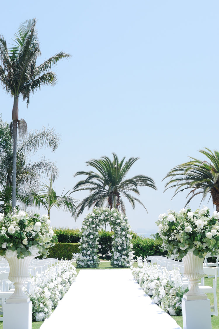Arch & Aisle Rentals l Los Angeles Drapery and Floral Arch Rentals